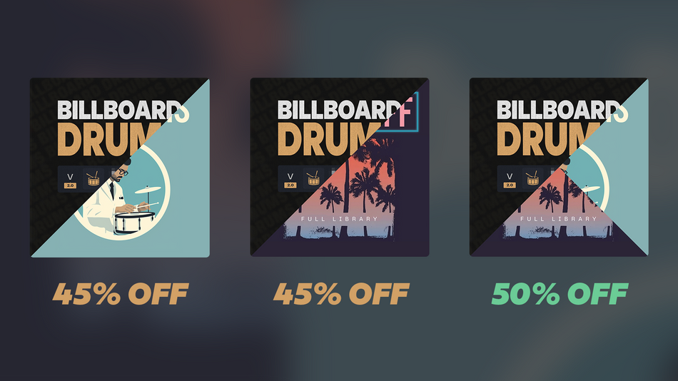 Billboard Drums 2.0 – POPlab Sounds