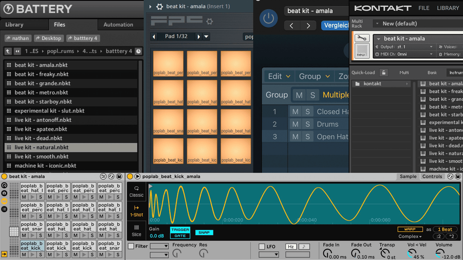Billboard Drums – POPlab Sounds